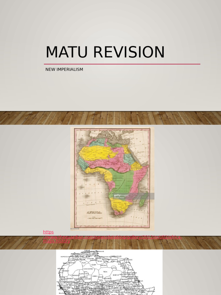 Matu Revision New Imperialism | PDF | Social Science | Travel