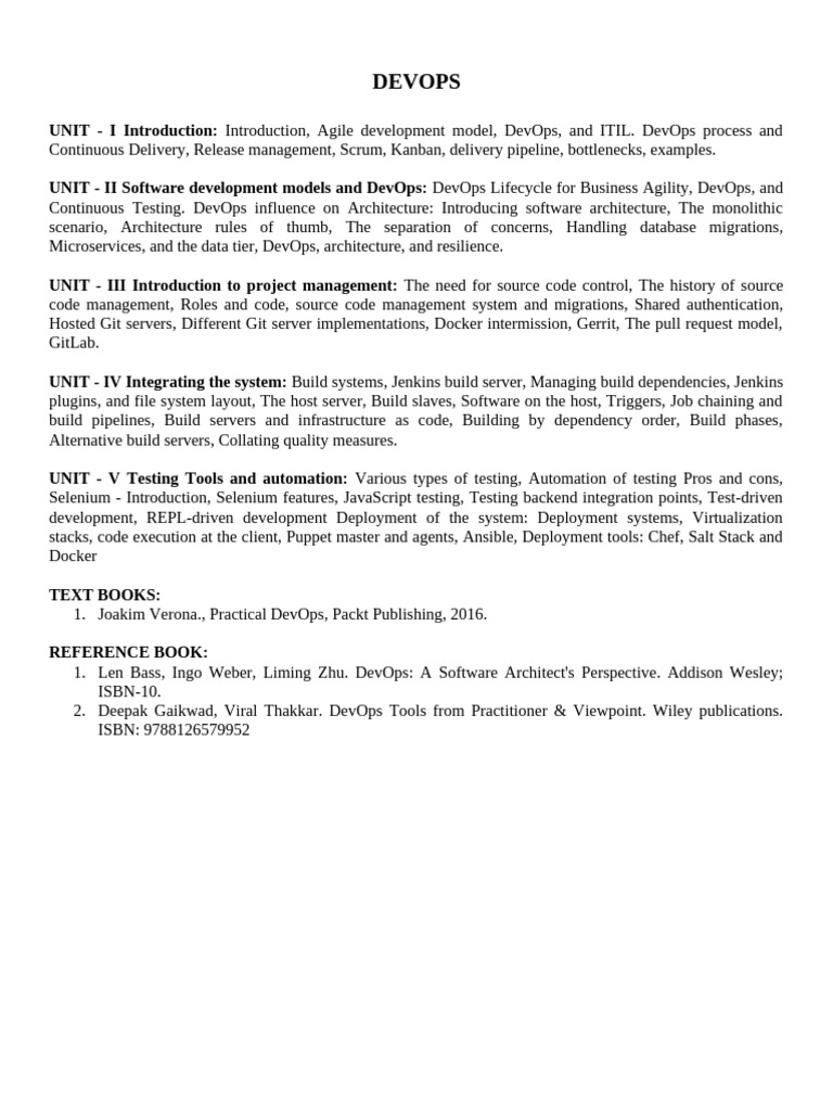 Devops Full Notes | PDF | Scrum (Software Development) | Software Testing