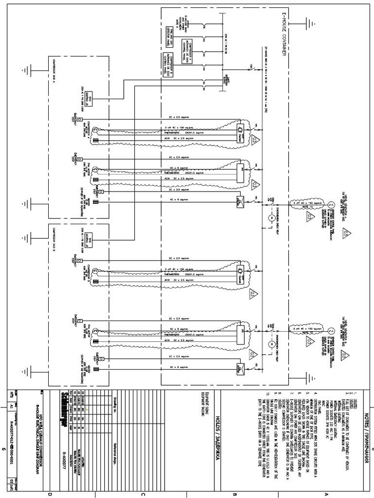 R-AX0077-01Z-EE-590-0001 REV 03-Electrical Single Line Diagram-Signed | PDF