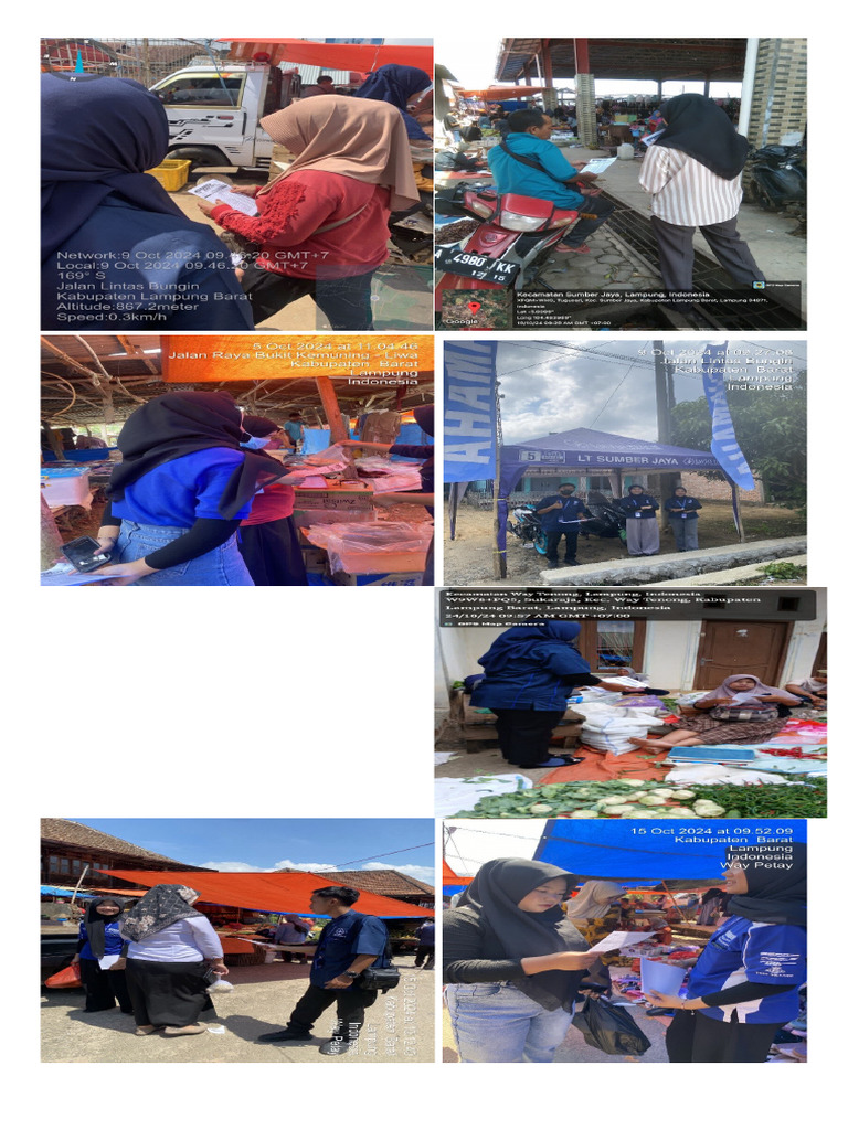 Aktivitas Tenda Display Grebek Pasar Oktober 2024 | PDF