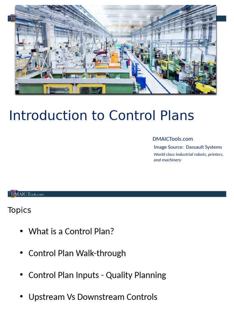 Control Plan Training | PDF | Specification (Technical Standard)