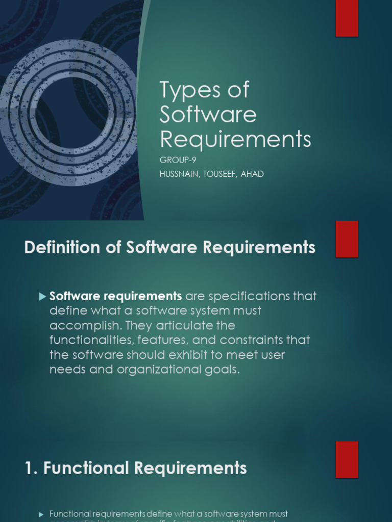 Software Engineering Presentation | PDF | Usability | Security