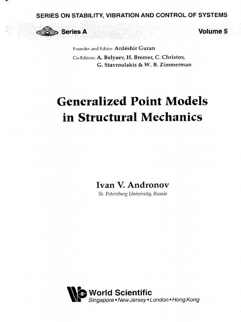 (Series On Stability, Vibration, and Control of Systems. Series A 5 ...