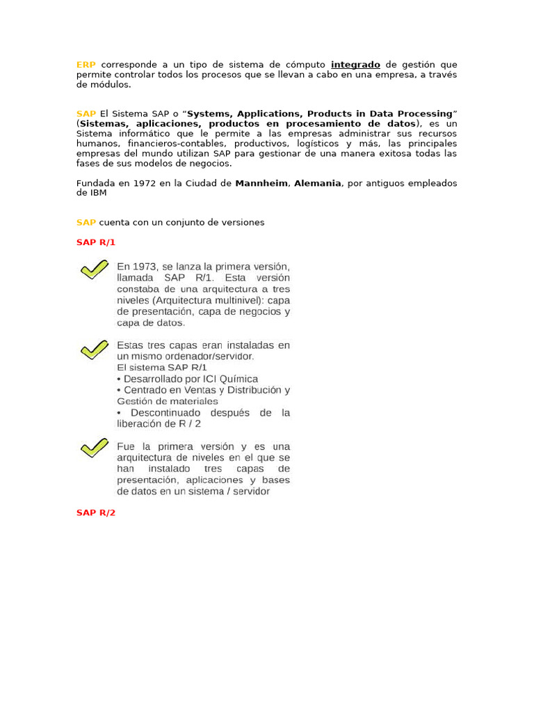 Manual de Sap | PDF | Apoyo | Business