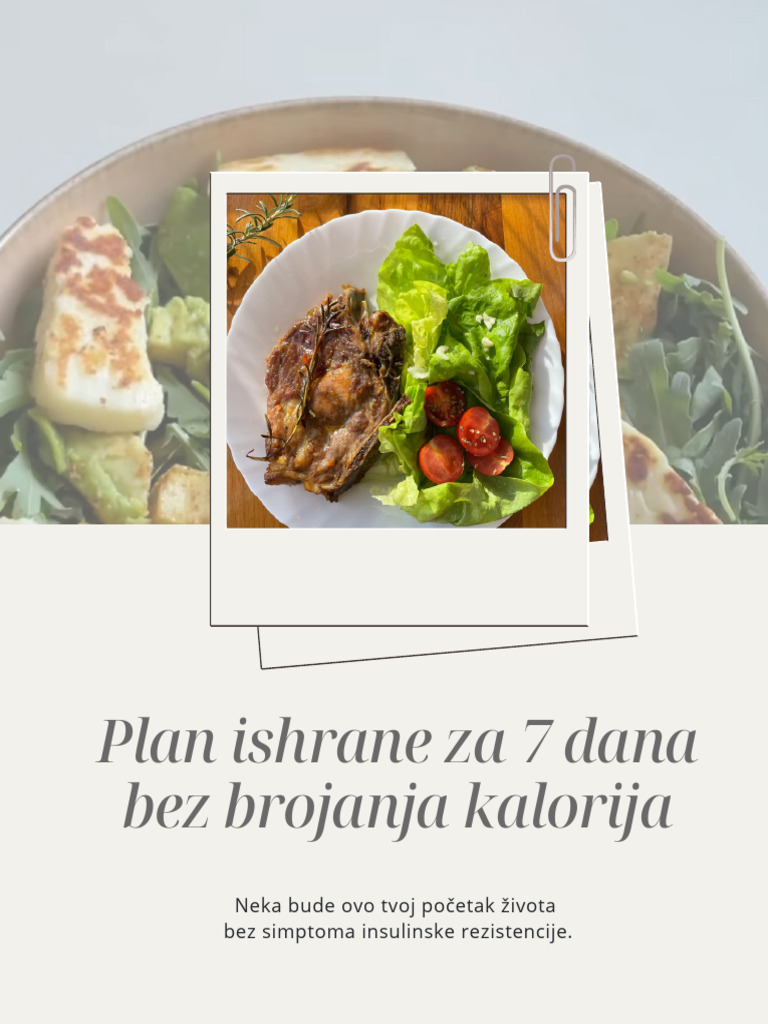 Plan Ishrane Za 7 Dana | PDF