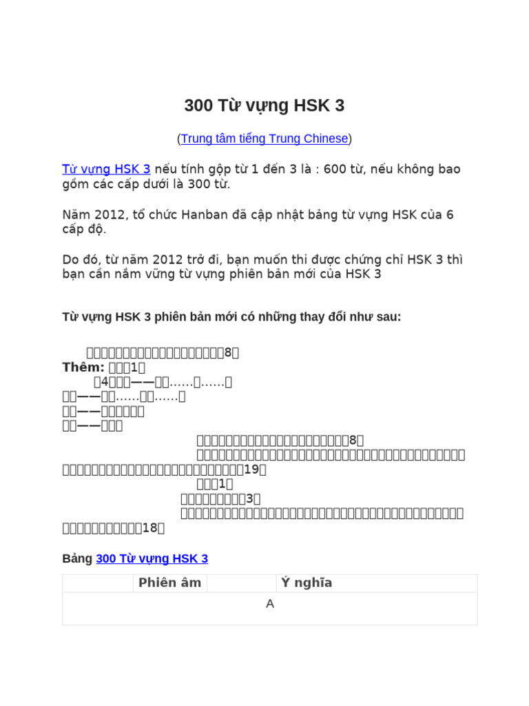 600 T V NG HSK 3 | PDF