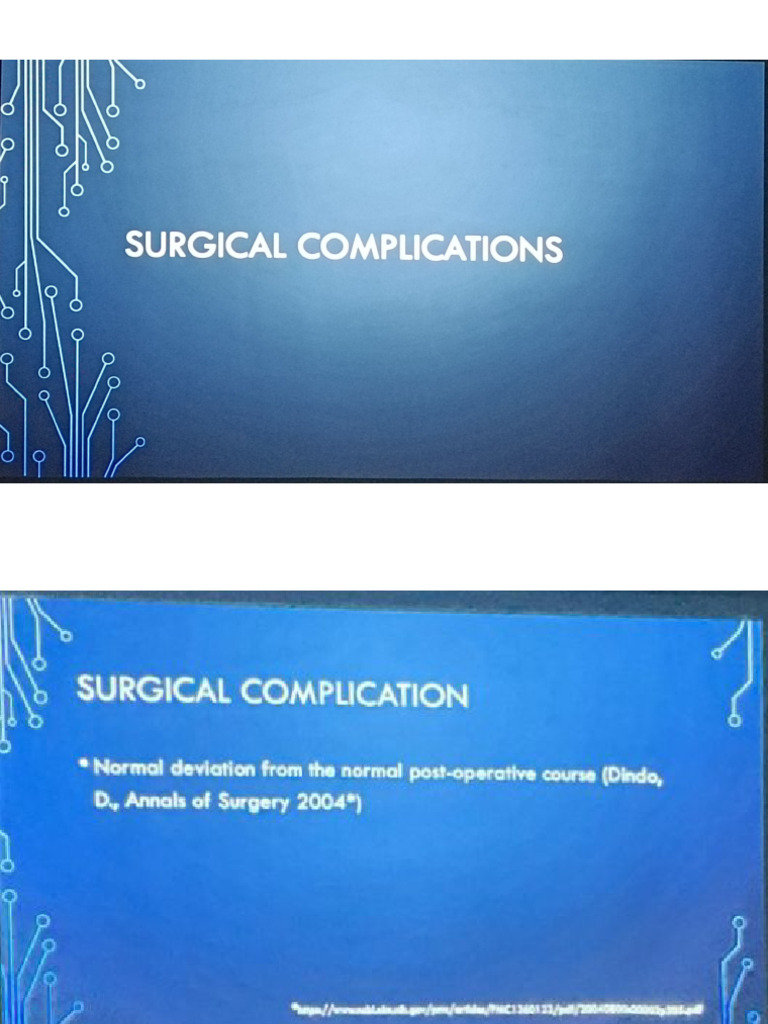 Surgical Complications | PDF