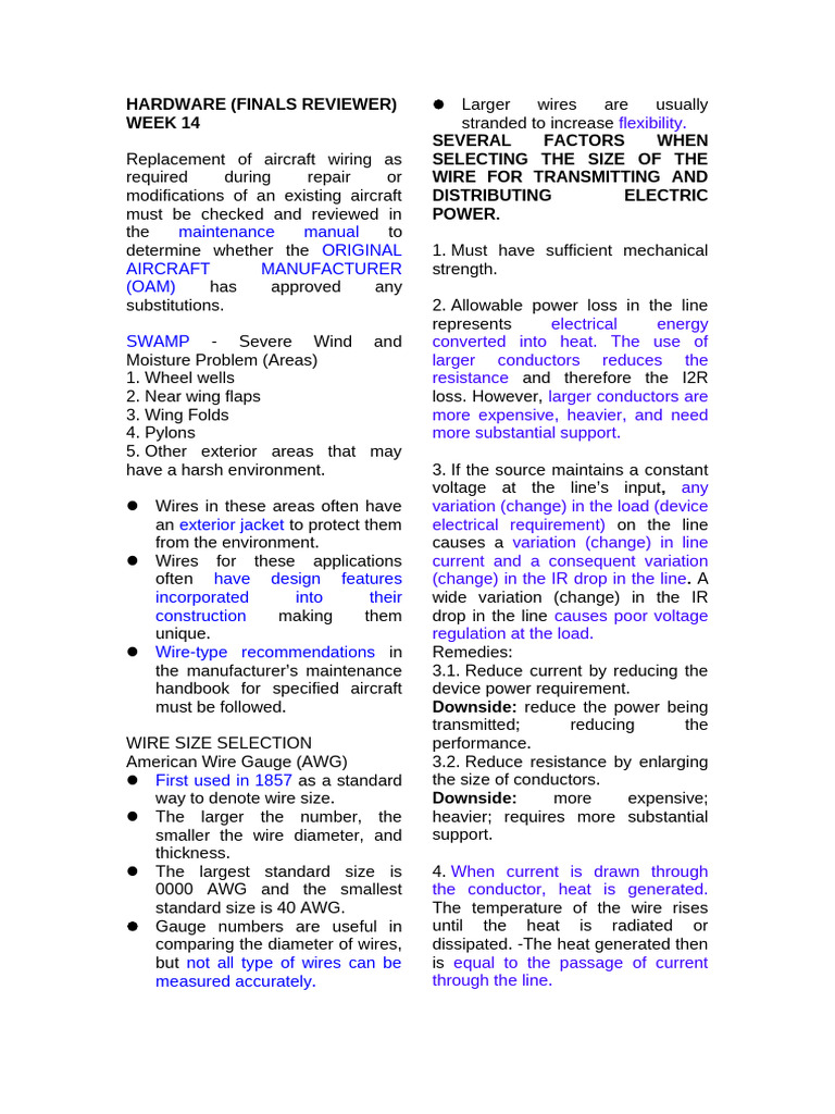 Hardware Finals Reviewer | PDF | Electrical Conductor | Building ...