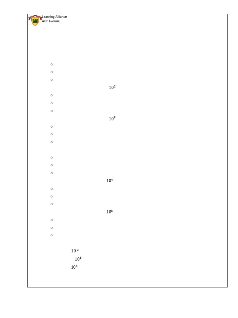 Maths Worksheet VI Place Value and Rounding 01 | PDF | Lexicology ...