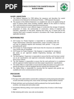 CHB Laying Methodology for Construction | PDF | Masonry | Concrete