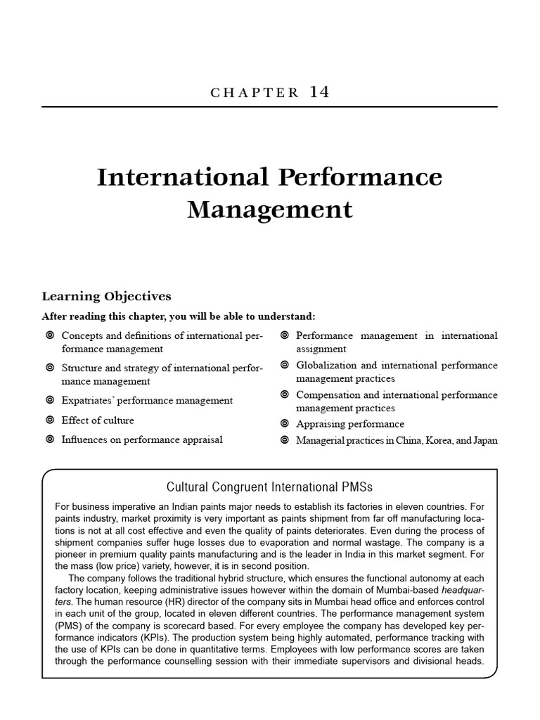PMS Ch 14 | PDF | Performance Appraisal | Human Resource Management