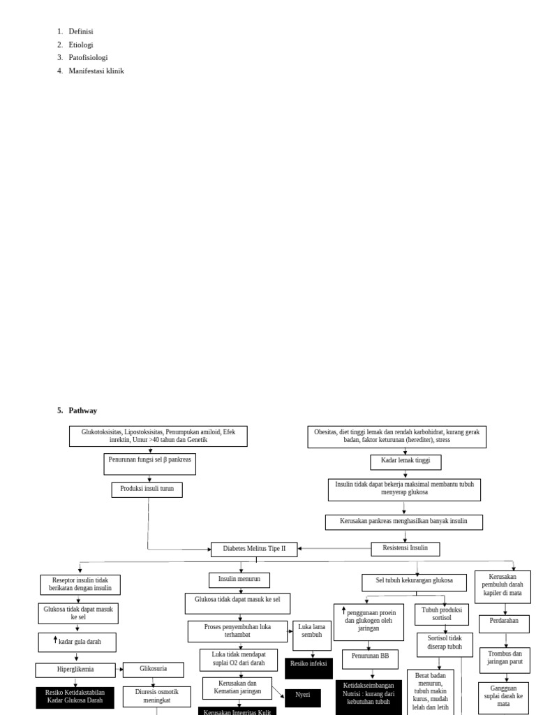 Pathway DM Tipe II | PDF