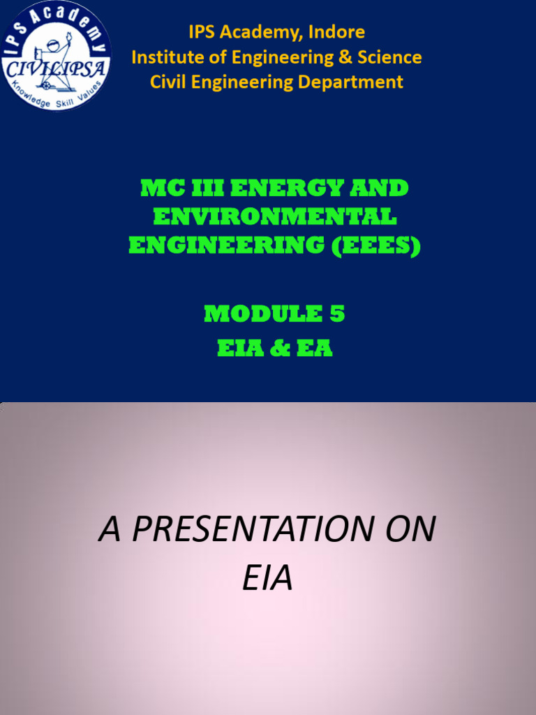EIA & EA-2022 | PDF | Environmental Impact Assessment | Audit