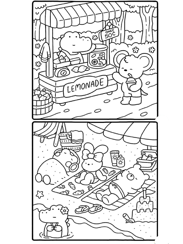 Coloring Pages From Woohoo | PDF