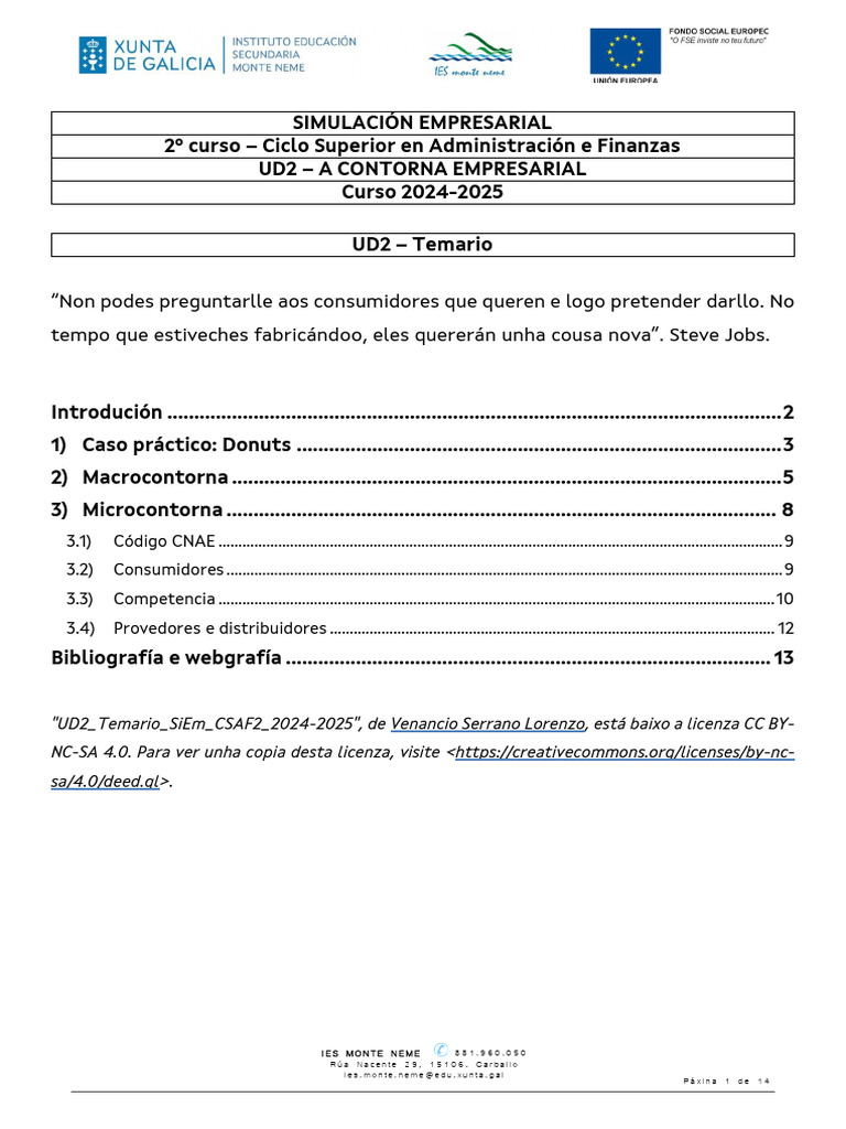 UD2 Temario SiEm CSAF2 2024-2025 | PDF