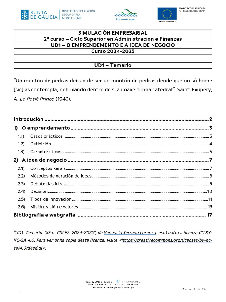 UD1 Temario SiEm CSAF2 2024-2025 | PDF