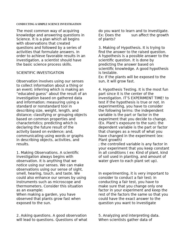 Research 2 | PDF | Experiment | Hypothesis