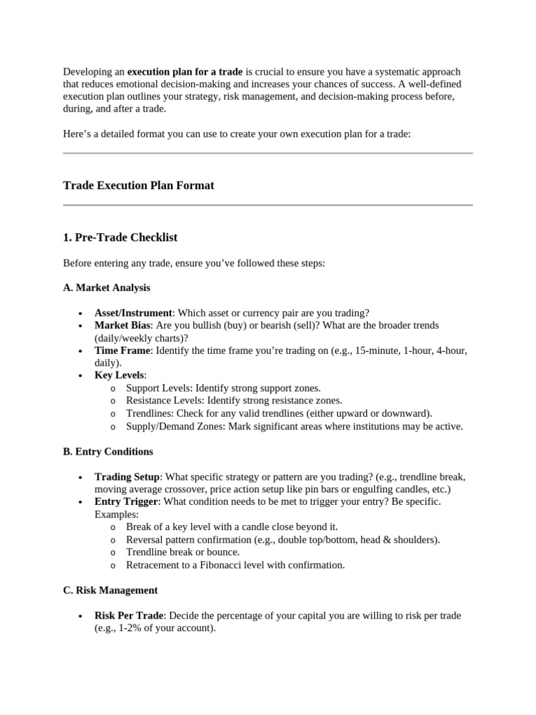 Trailing Stop-Loss Execution Guide | PDF | Risk | Order (Exchange)