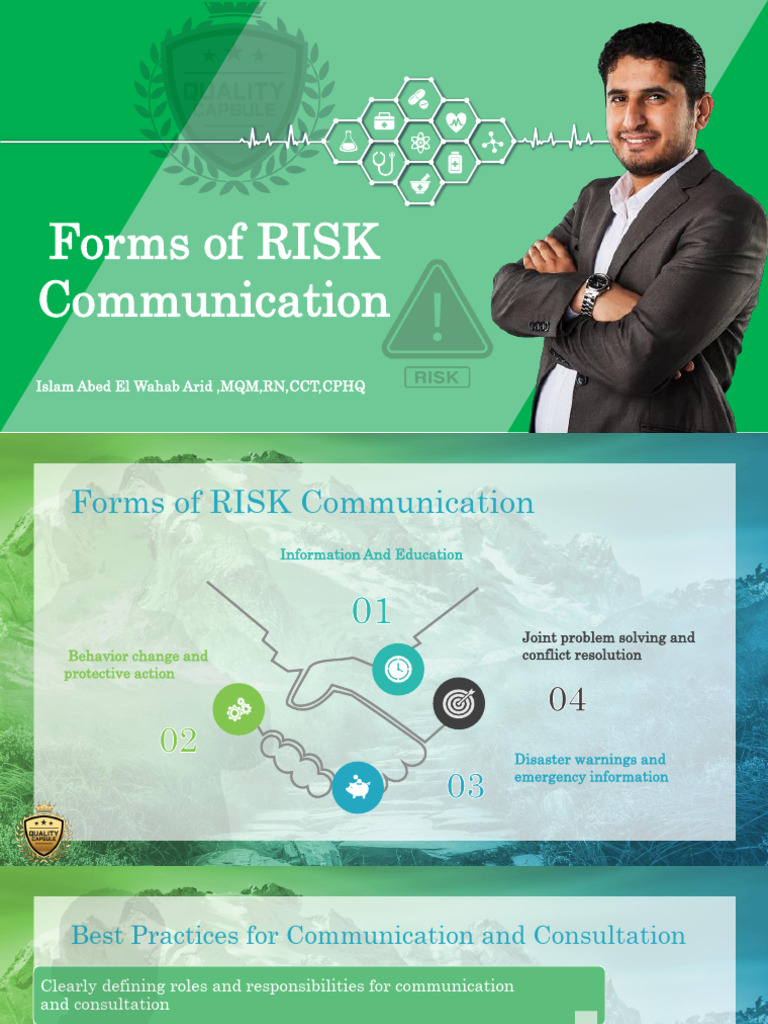 Best Practices in Risk Communication | PDF | Politics | Self-Improvement