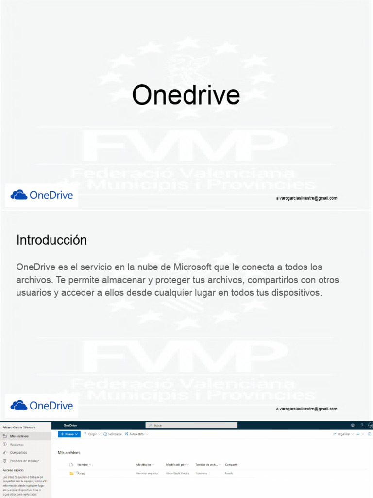 Tema 3. 3 Onedrive | PDF | Arte | Informática