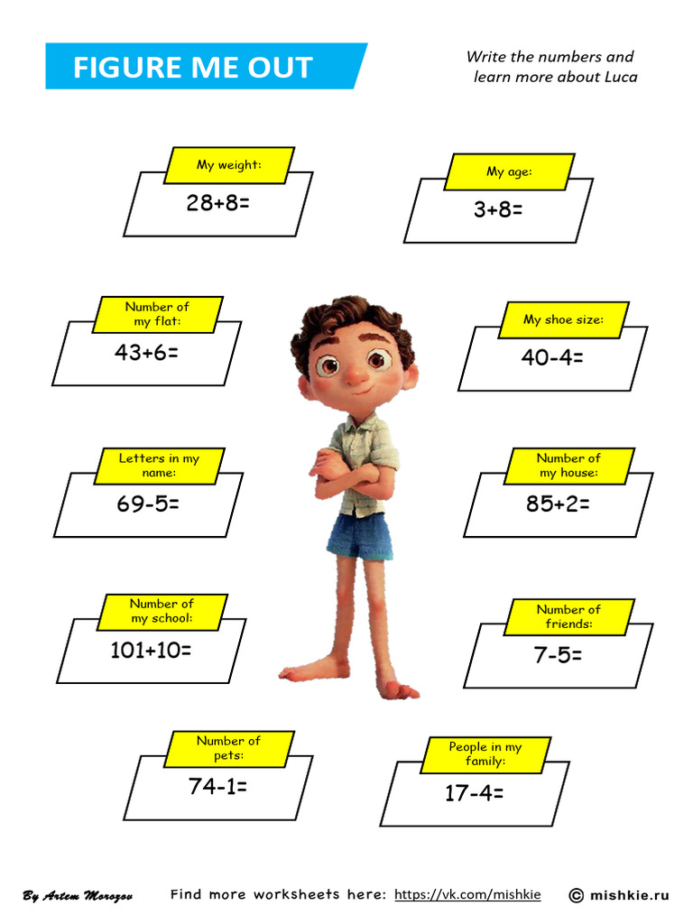 Figure Me Out - Numbers - by Artem Morozov | PDF
