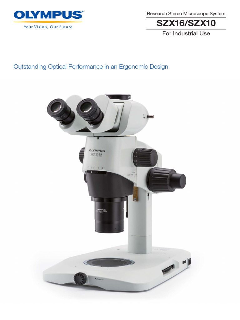 SZX16 Prospektus | PDF | Zoom Lens | Camera