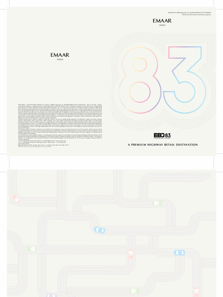 Emaar EBD 83 Brochure | PDF