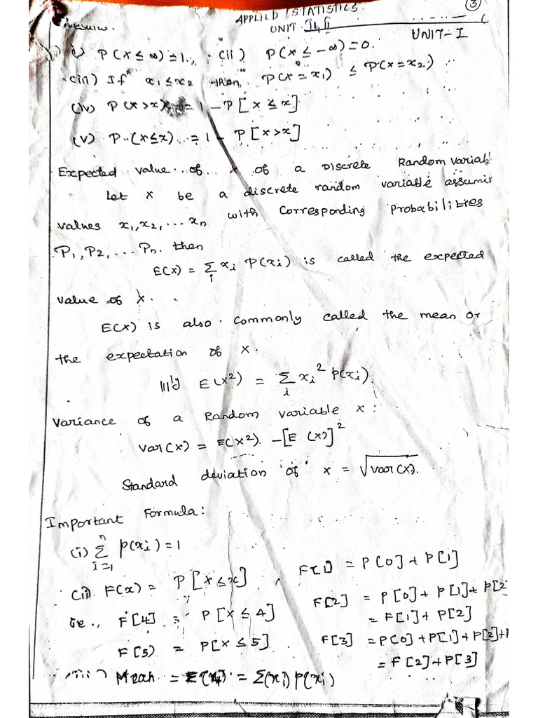 Applied Statistics | PDF