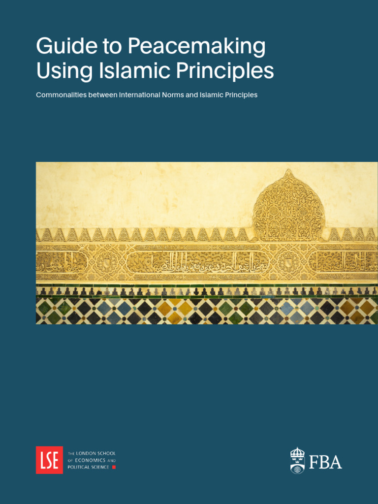 Guide To Peacemaking Using Islamic Principles | PDF | Peacebuilding ...