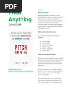 Pitch Anything - An Innovative Method For Presenting, Persuading, and ...