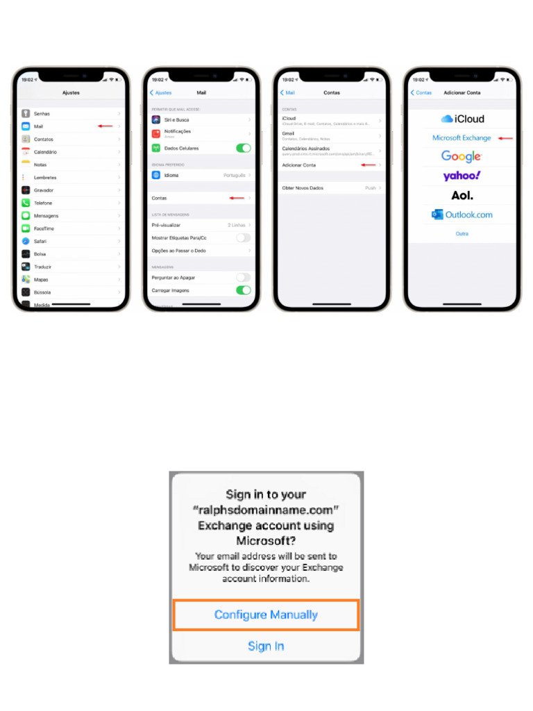 Email Config Iphone | PDF