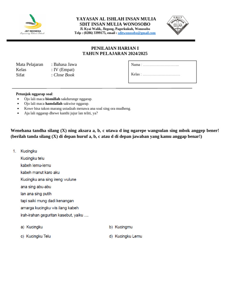 Ph B Jawa Pdf