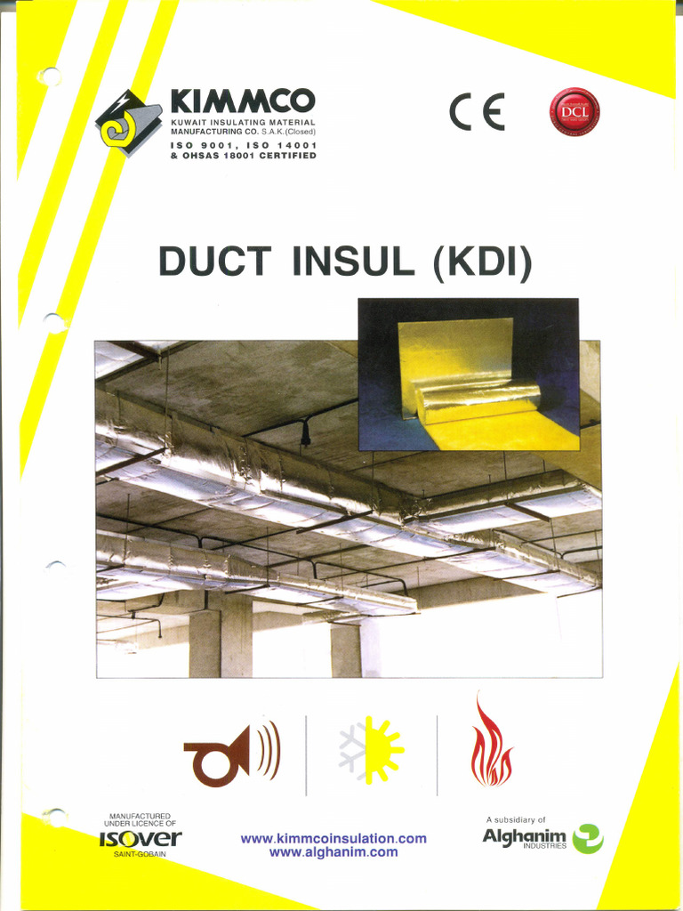Kimmco Duct Insulation | PDF