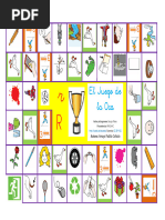 Juego de la Oca sobre Alimentos | PDF | Libros para adolescentes