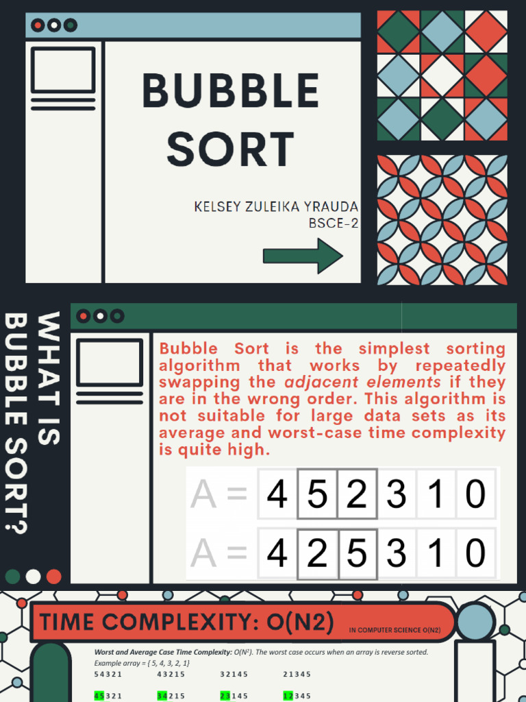 Bubble Sort | PDF