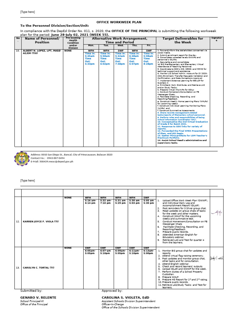 June 28 July 02 - Week 55 - Bis Grade 3 Owwp - Consolidated | PDF ...