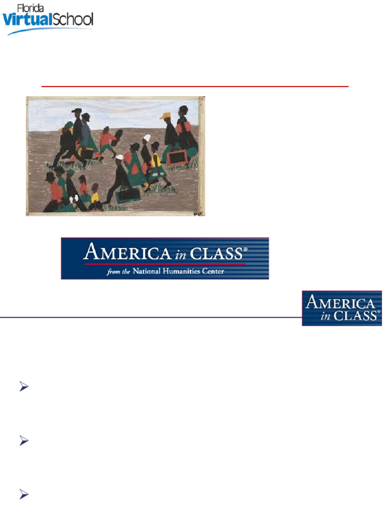 Understanding the Great Migration | PDF | Human Migration