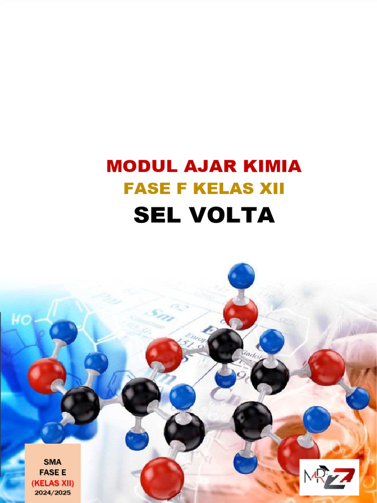 Modul Kimia Fase F Kelas XII TH 24 - F12.3 Sel Volta | PDF