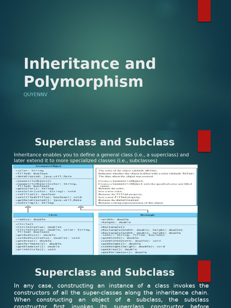 11 - Inheritance | PDF | Computers | Technology & Engineering 11 - Inheritance | PDF | Computers | Technology & Engineering