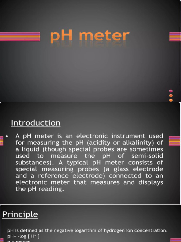 PH Meter | PDF