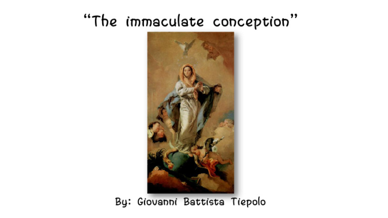 The Immaculate Conception | PDF