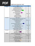 FAMU Spring 2025 Academic Calendar | PDF | Fee