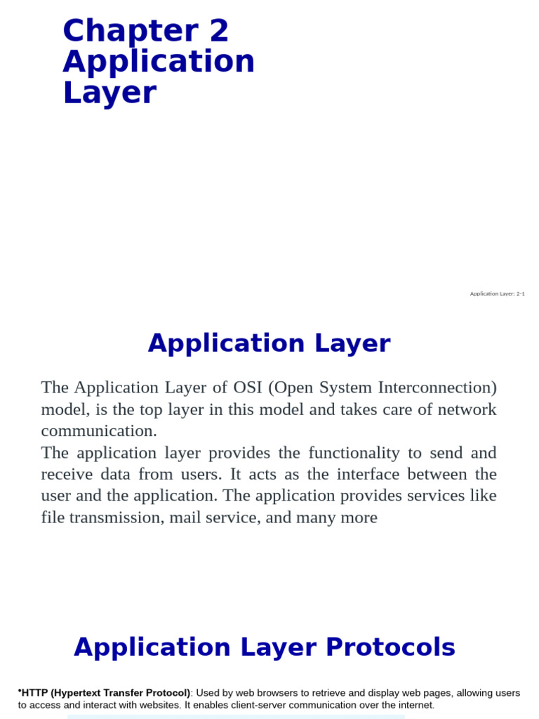 Chapter_2 CN | PDF | Domain Name System | Network Socket