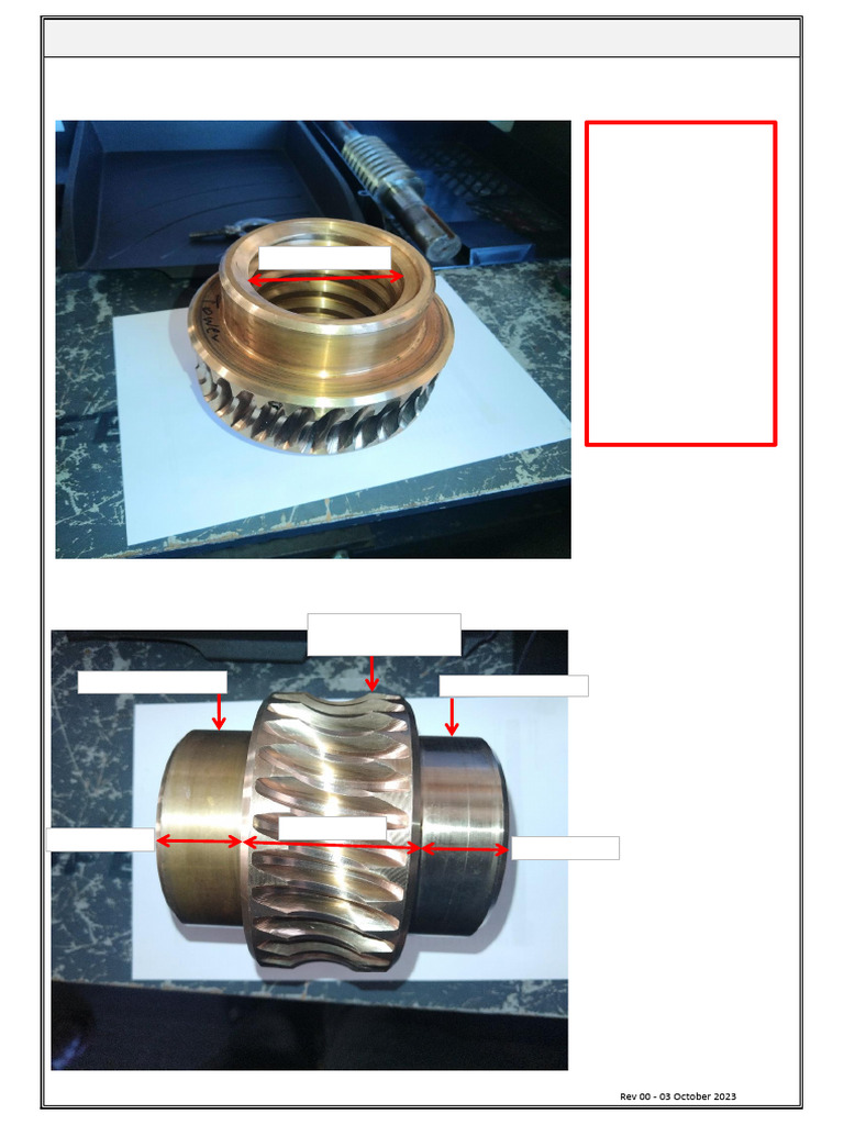 Gear Nut Specifications - P No: 57880023 | PDF