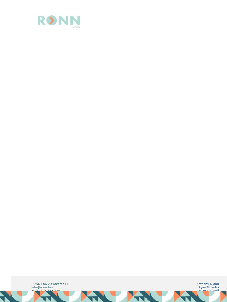 15.052024. Forwarding Letter To Starehe Point Apartments | PDF | Debt ...