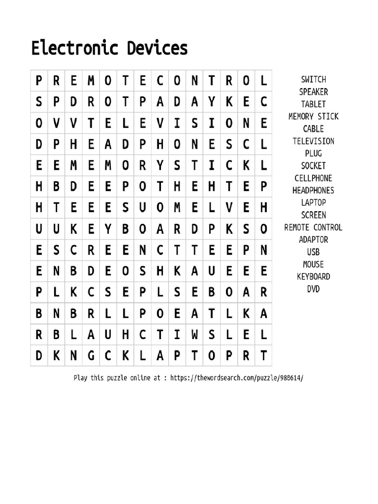 Essential Tech Gadgets List | PDF