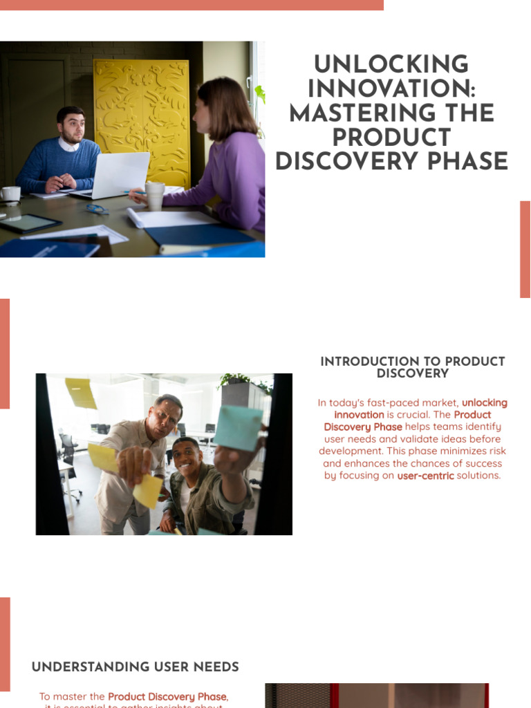 Slidesgo Unlocking Innovation Mastering The Product Discovery Phase 20241125115428p4nL | PDF