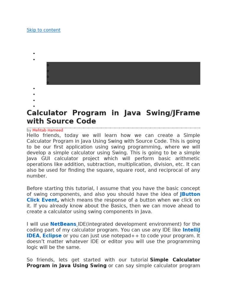 calculator | PDF | Arial | Computing Platforms