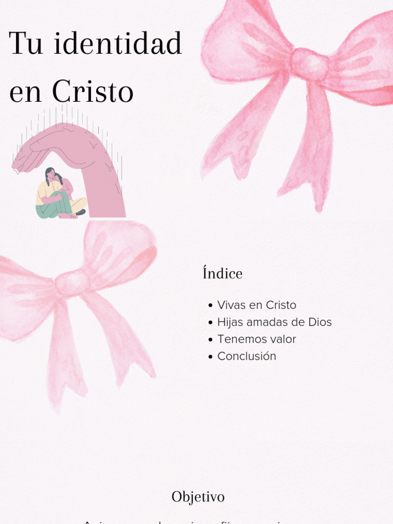 Presentación Mi Proyecto Final Coquette Rosado PDF | PDF | Cristo (título) | Amor