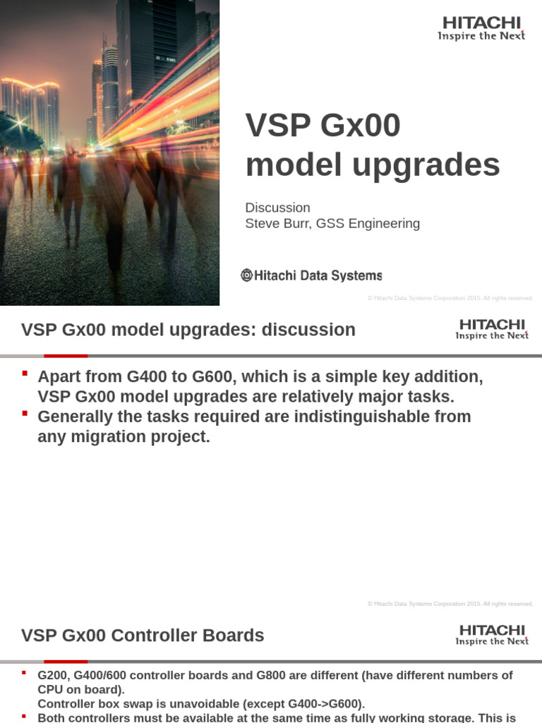 GAD VSP Gx00 Model Upgrades V4 | PDF | Computer Data Storage | Computer ...